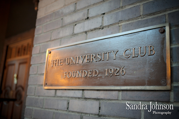 University Club Wedding Photos